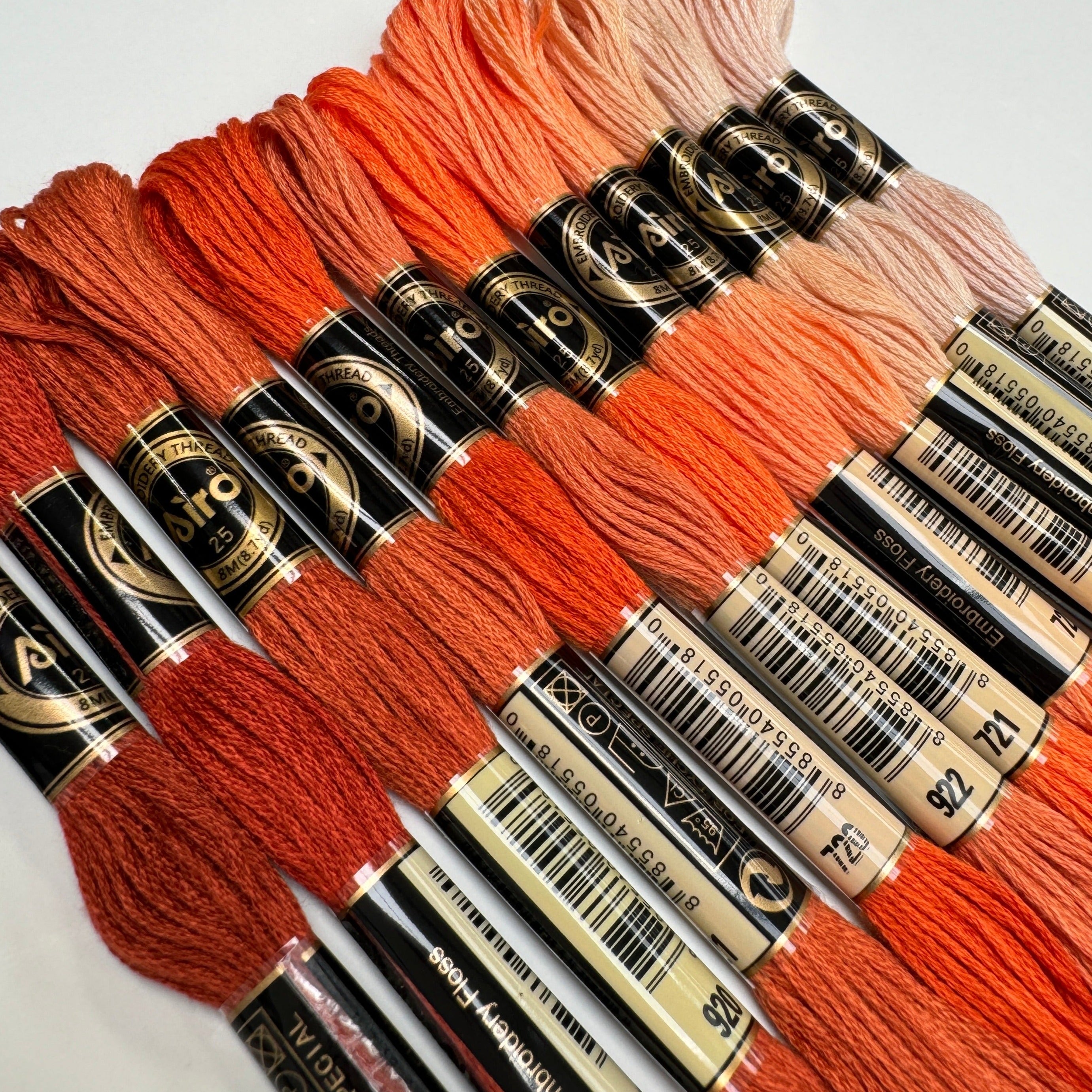 Embroidery Thread Bundle ("Rosie") | Embroidery Thread | The Crafty Kit Company