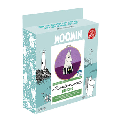 Moomin Needle ﻿Felting Kit | Moominmamma Thinking | The Crafty Kit Company
