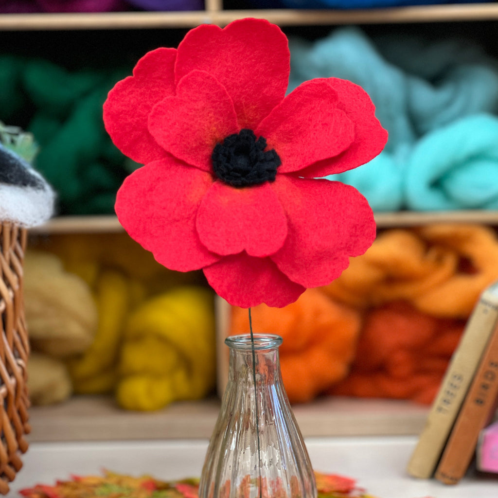 Felt Poppy Craft Kit | The Crafty Kit Company