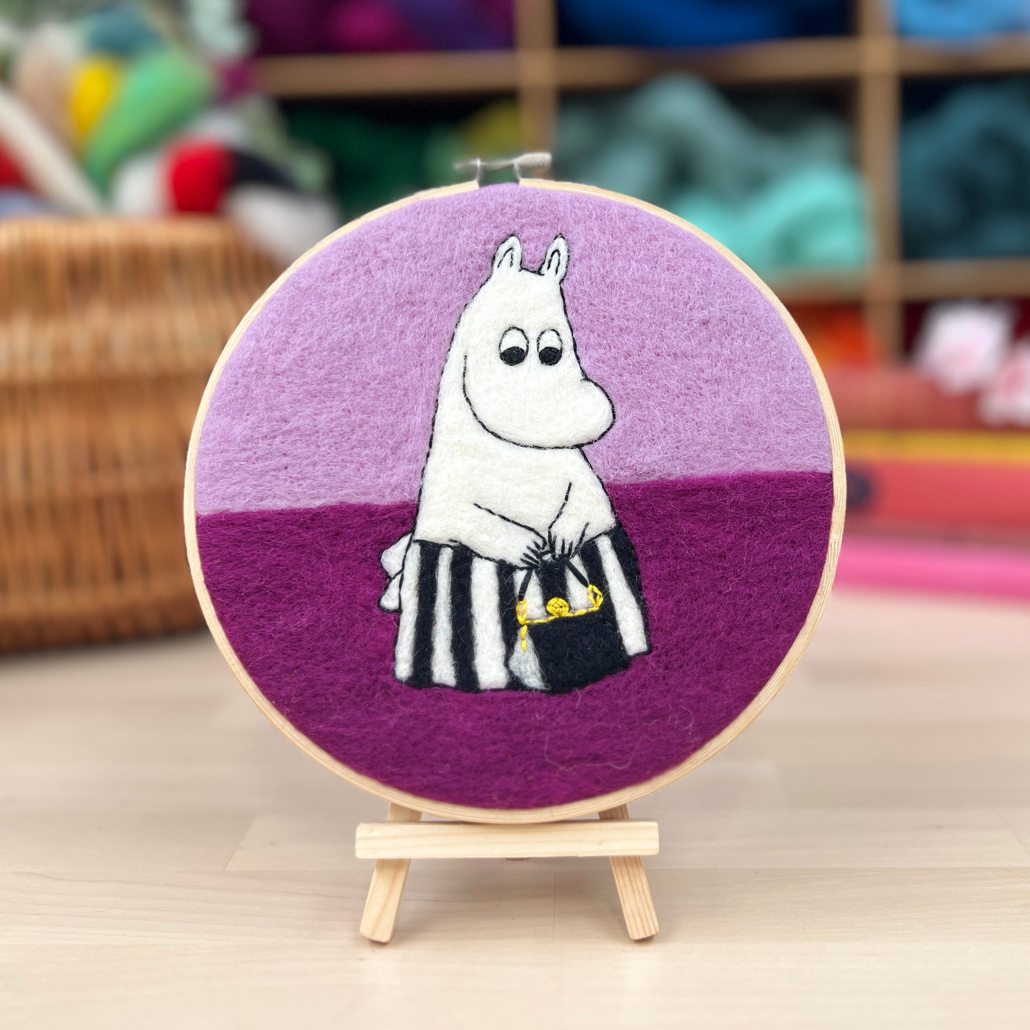Moomin Needle ﻿Felting Kit | Moominmamma Thinking | The Crafty Kit Company