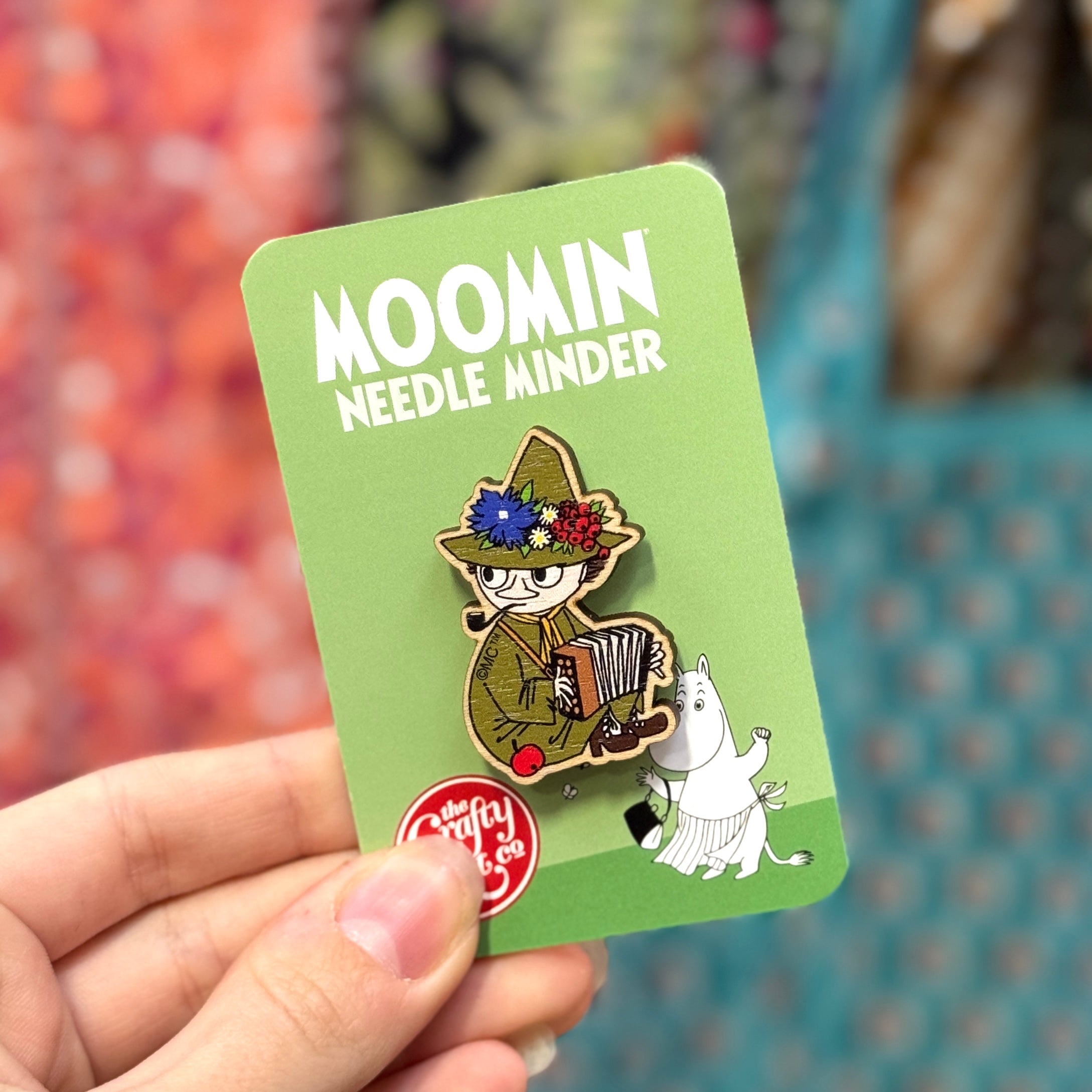 Moomin | Snufkin Needle Minder | Sewing & Knitting Supplies | The ...