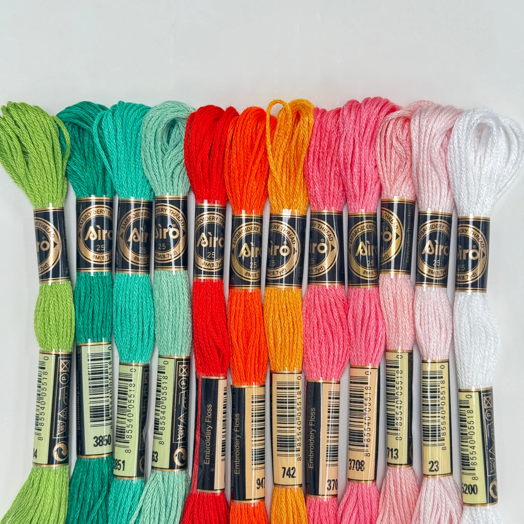 Embroidery Thread Bundle ("Fiona") | Embroidery Thread | The Crafty Kit ...
