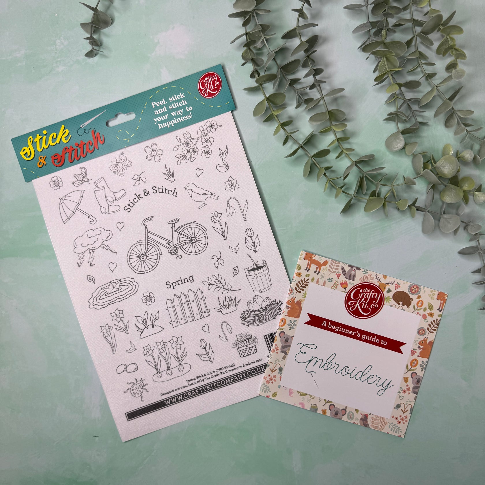 Spring Stick & Stitch Embroidery – The Crafty Kit Company