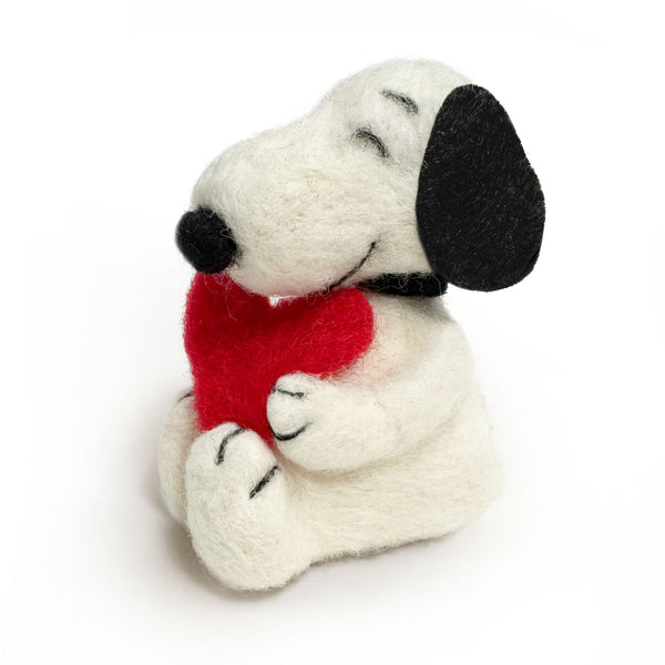 Peanuts Needle Felting Kit | Love from Snoopy | The Crafty Kit Company