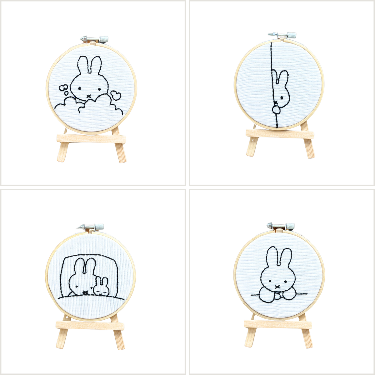 Mini Miffy Embroidery Bundle – The Crafty Kit Company