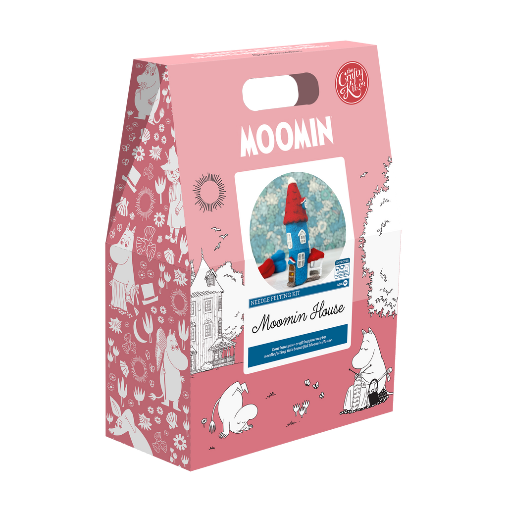 Moomin Needle Felting Kit | Moominhouse | The Crafty Kit Company
