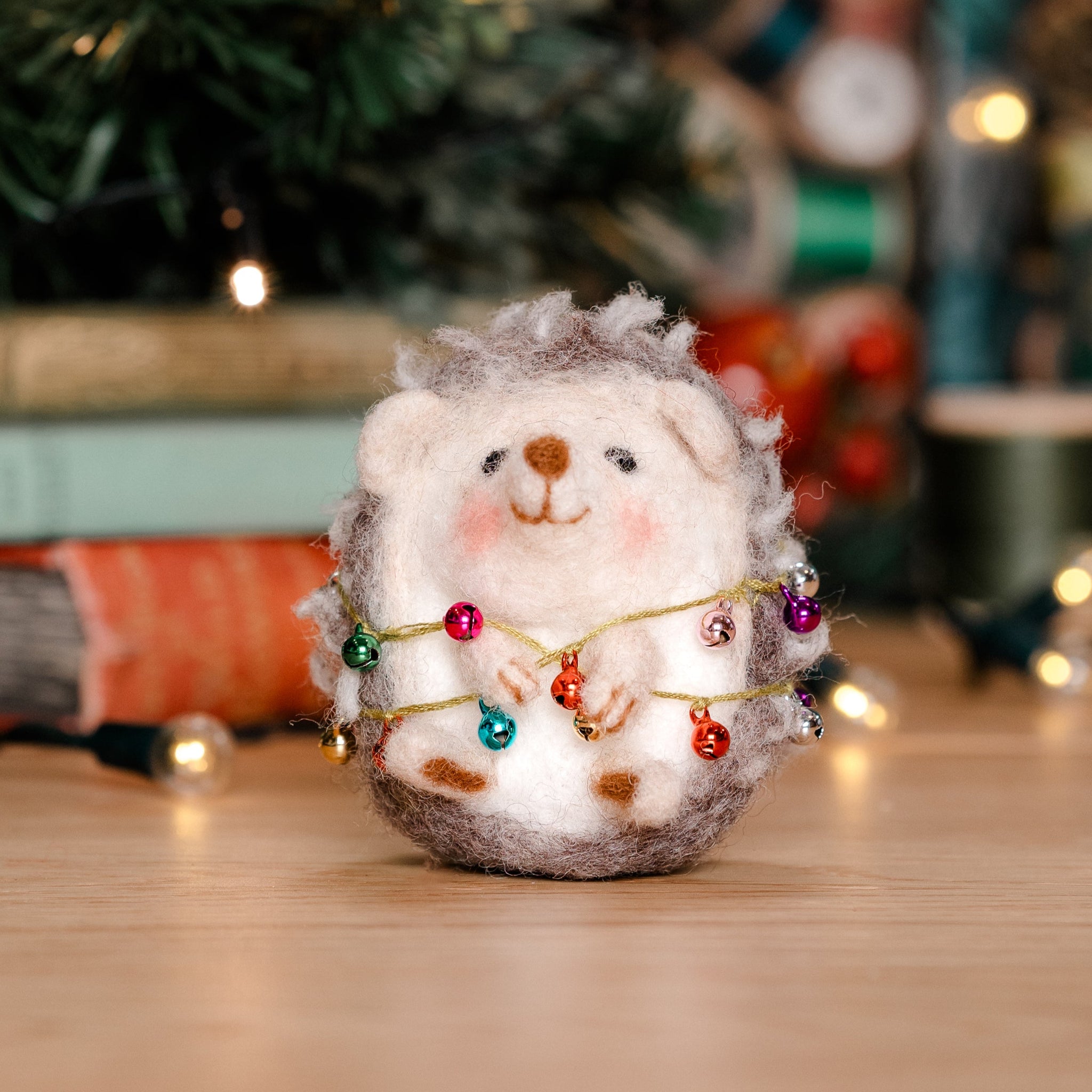Christmas Hedgehog Needle Felting Kit – The Crafty Kit Company