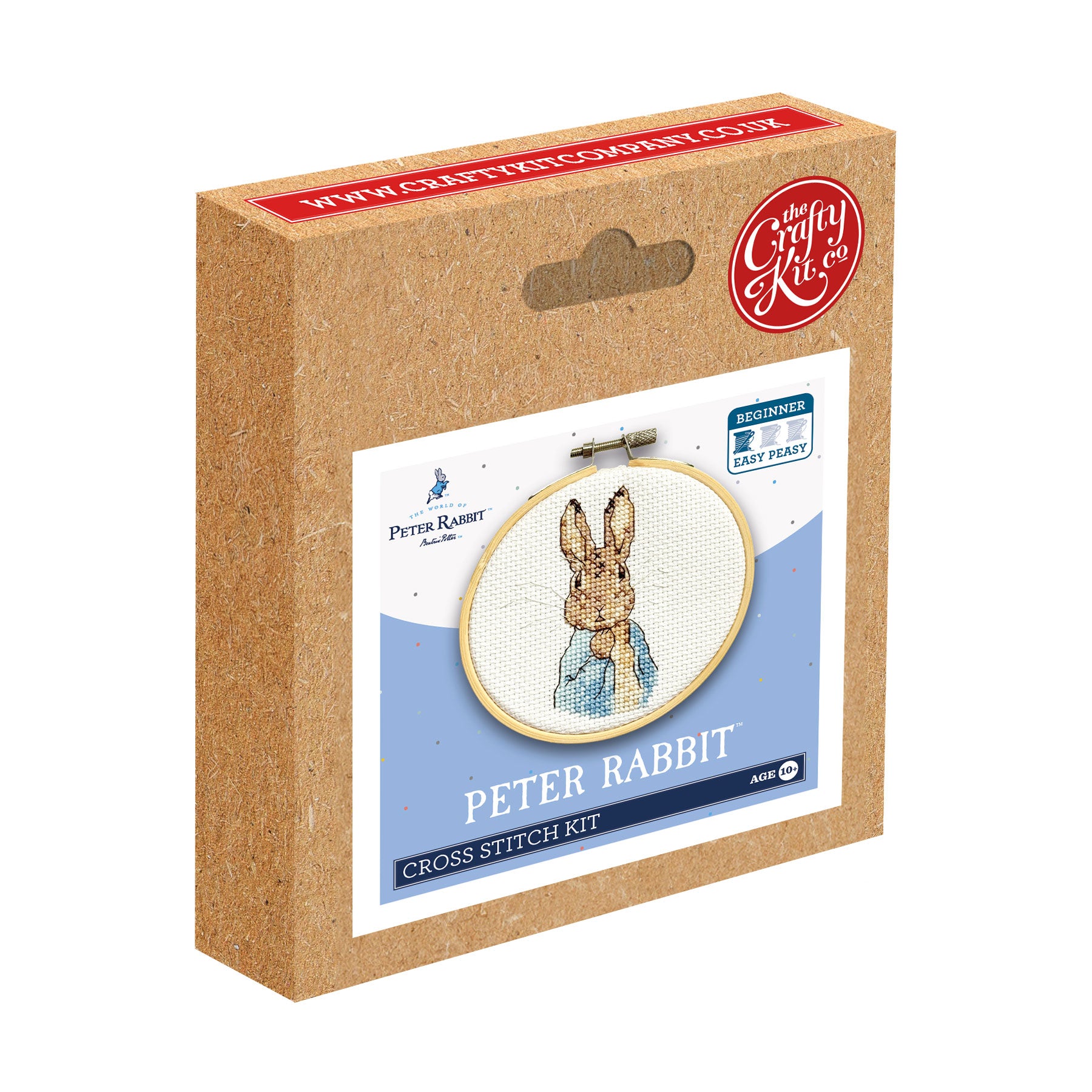Beatrix Potter - Peter Rabbit Mini Cross Stitch Kit – The Crafty Kit ...