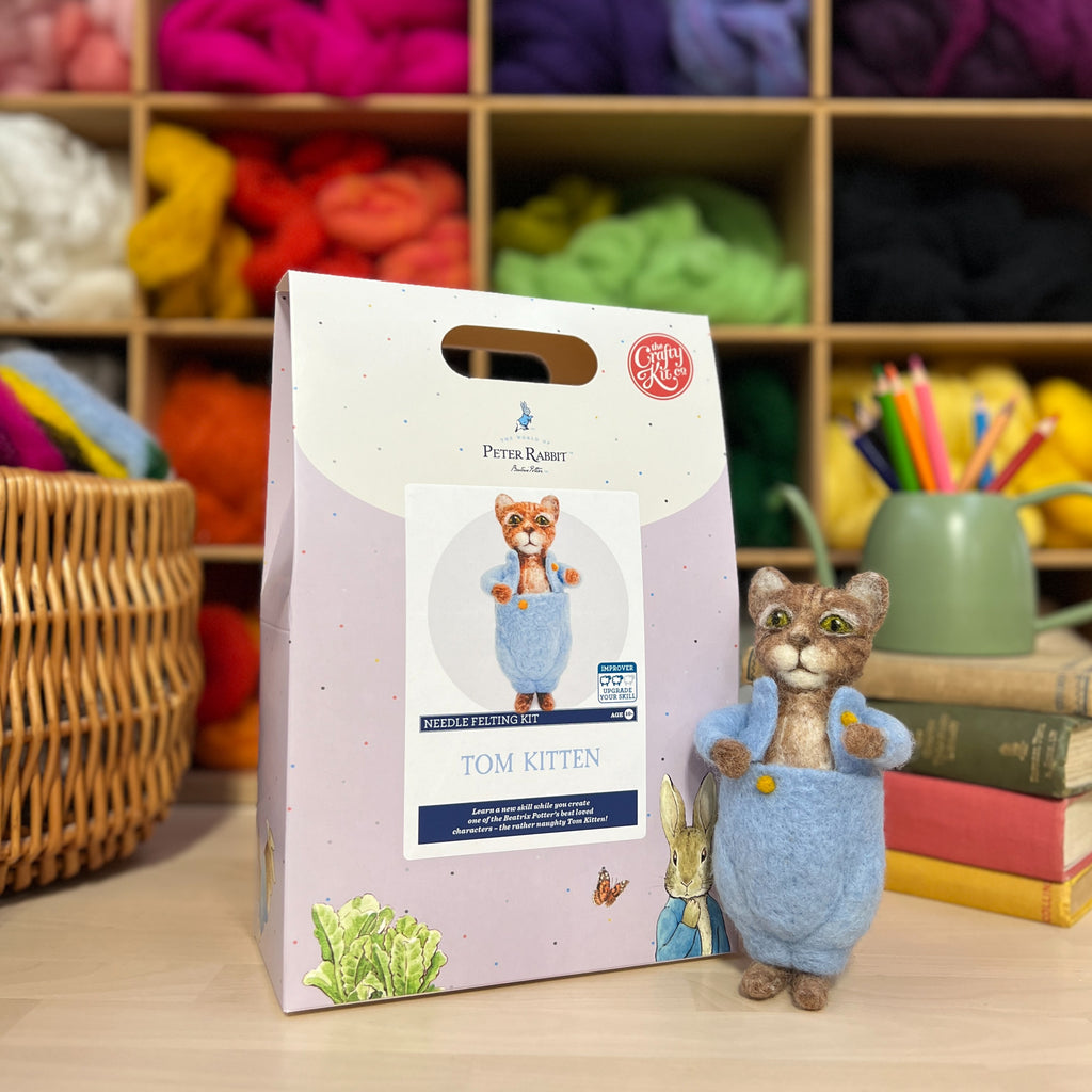 Tom Kitten Needle Felting Kit | Beatrix Potter| The Crafty Kit Company
