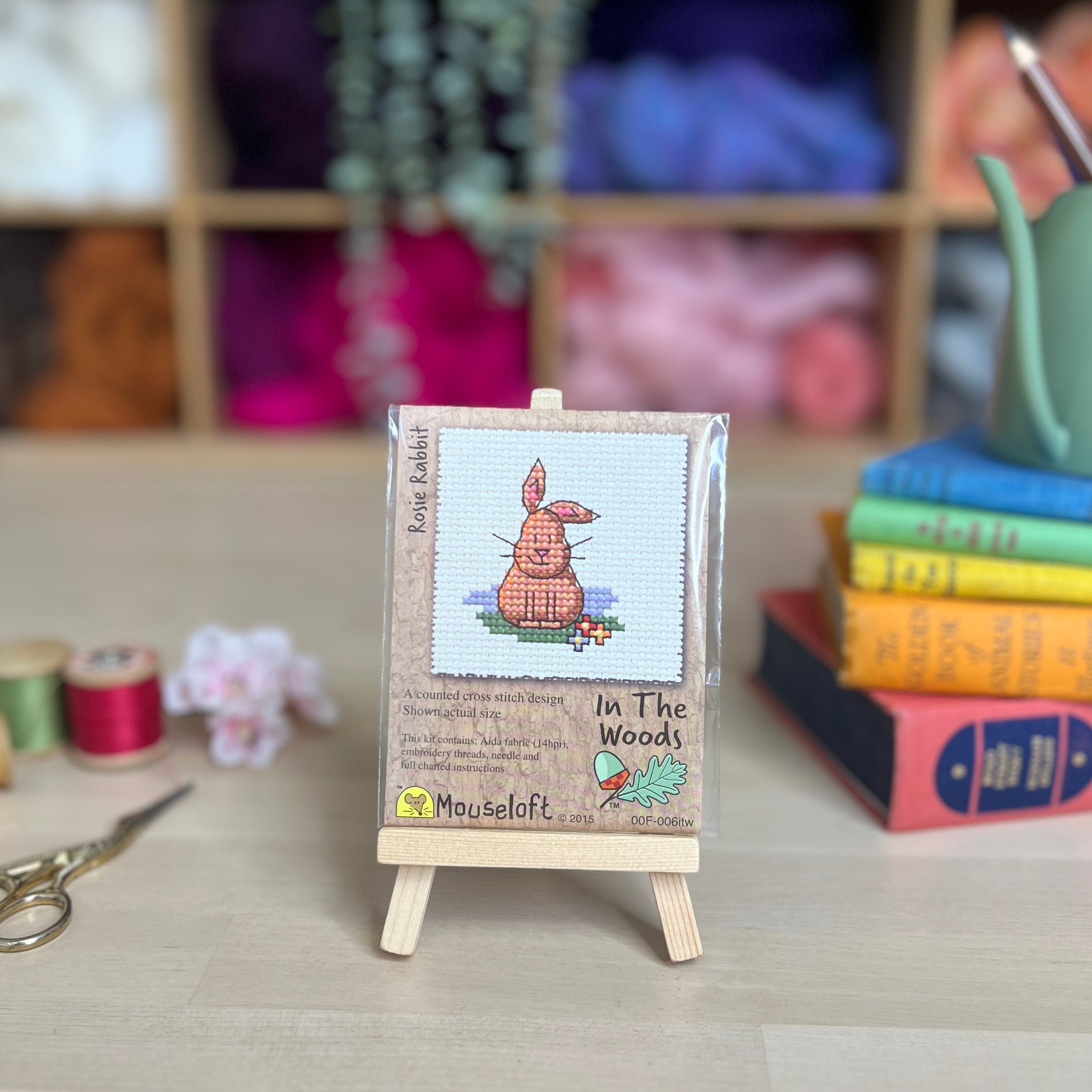 Rosie Rabbit Mini Cross Stitch Kit – The Crafty Kit Company