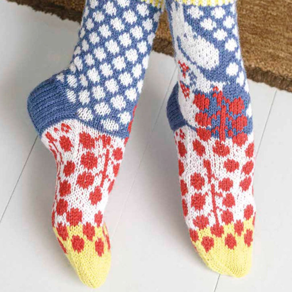 Knitted Moomin Socks Pattern Book – The Crafty Kit Company