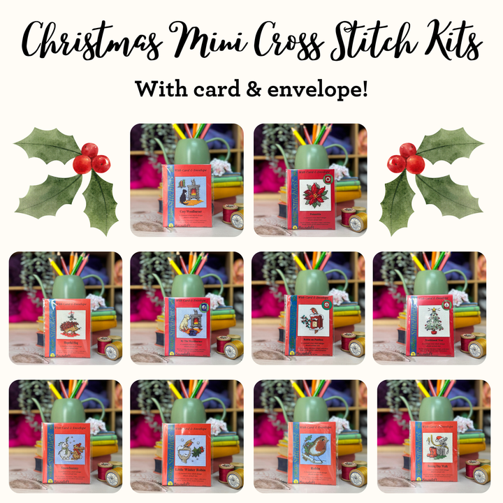 MouseLoft Mini Cross Stitch Kits – The Crafty Kit Company