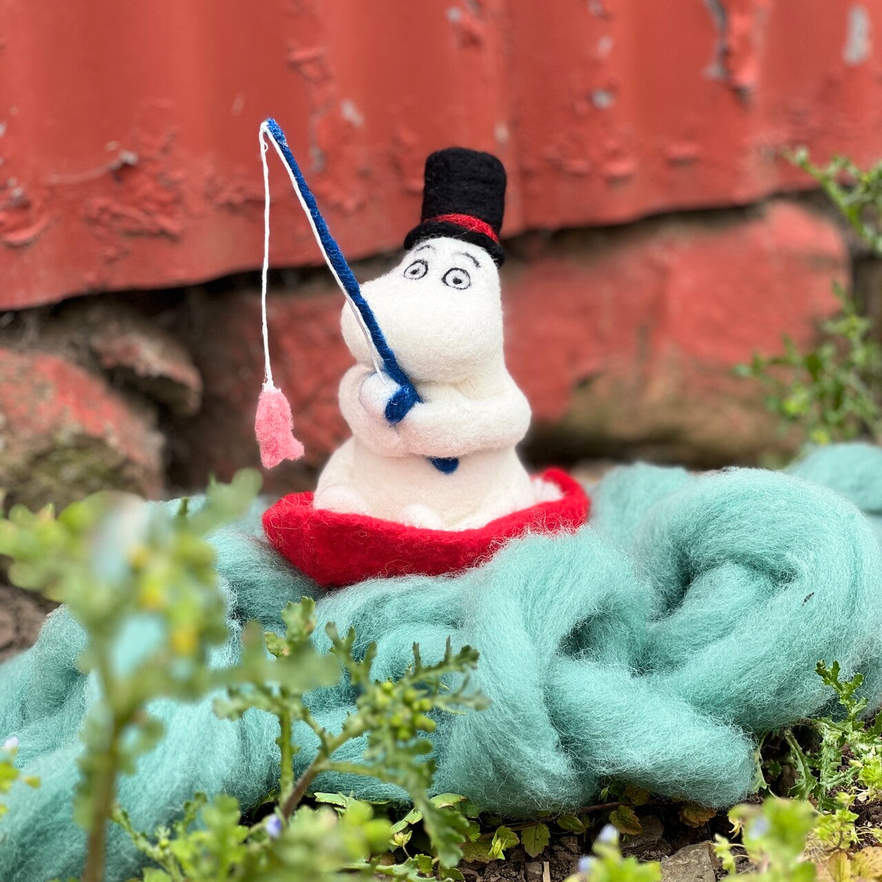 Moomin Needle ﻿Felting Kit | Moominpappa Goes Fishing | The Crafty Kit ...