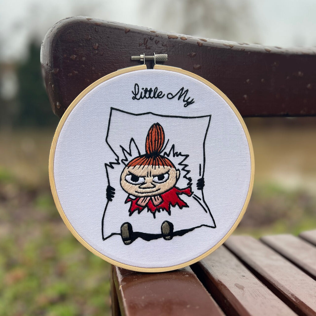 Little My Embroidery Kit | Moomin | The Crafty Kit Company