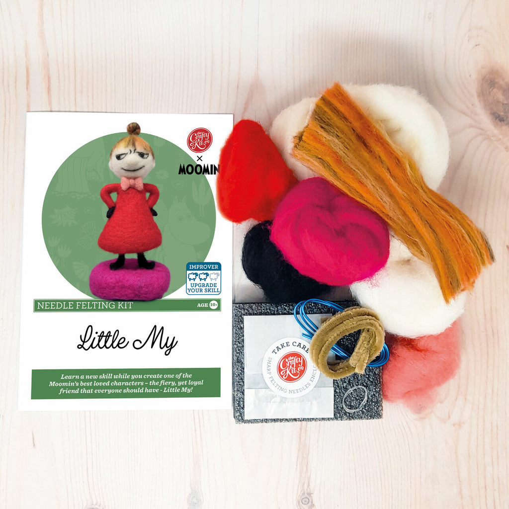 Little My Needle Felting Kit | Moomin | The Crafty Kit Company