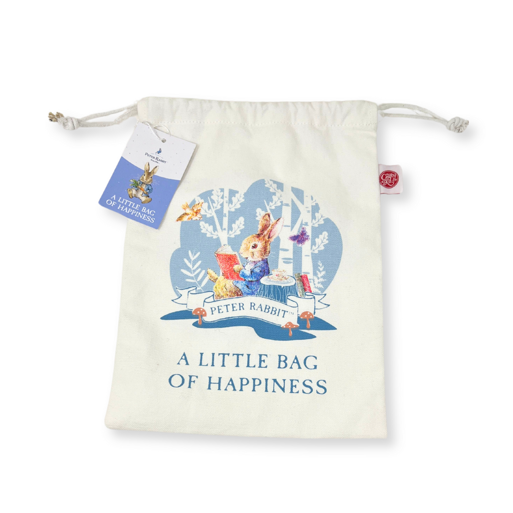 Peter Rabbit 'Bag of Happiness' Drawstring Bag | Beatrix Potter| The ...