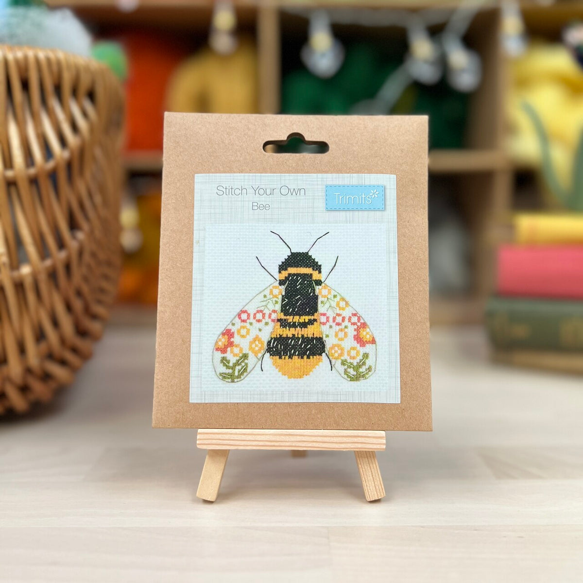 Trimits | Stitch your Own Bee Cross Stitch Craft Kit | The Crafty Kit ...