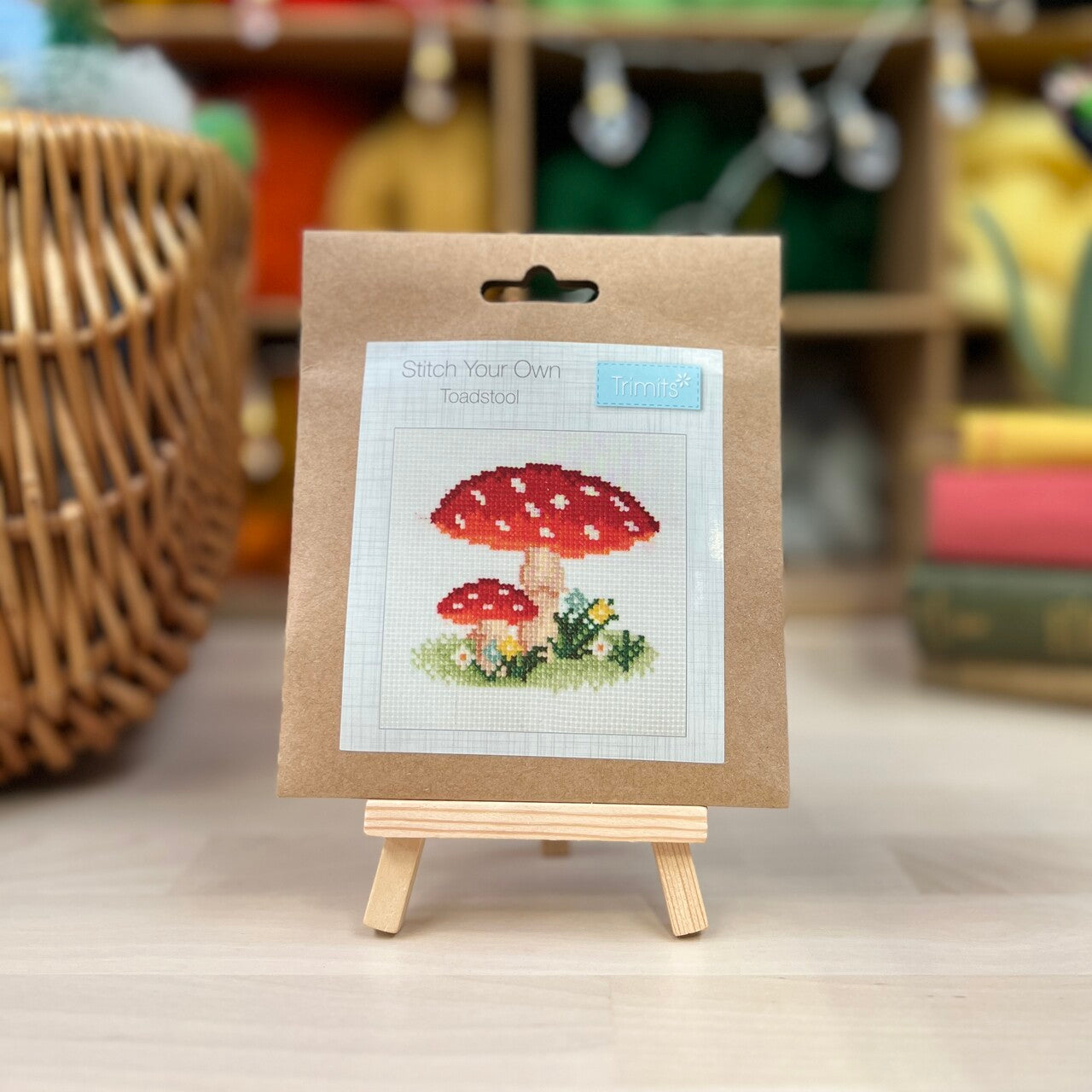 Trimits | Stitch your Own Toadstool Cross Stitch Craft Kit | The Crafty ...