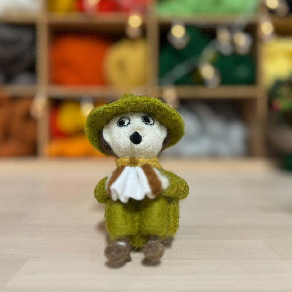 Snufkin Needle Felting Kit | Moomin | The Crafty Kit Company