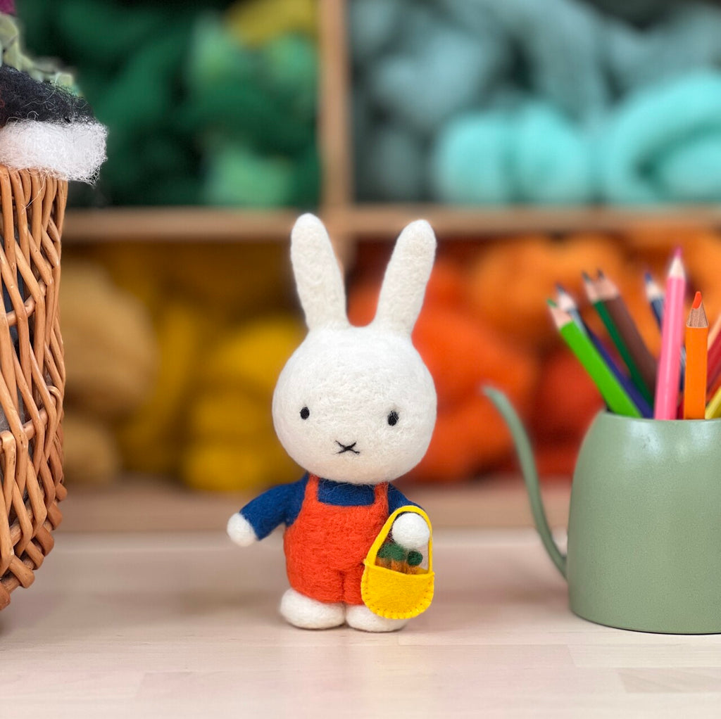 Miffy Gardening Needle Felting Kit | Miffy | The Crafty Kit Company