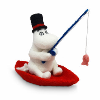 Moomin Needle ﻿Felting Kit | Moominpappa Goes Fishing | The Crafty Kit ...