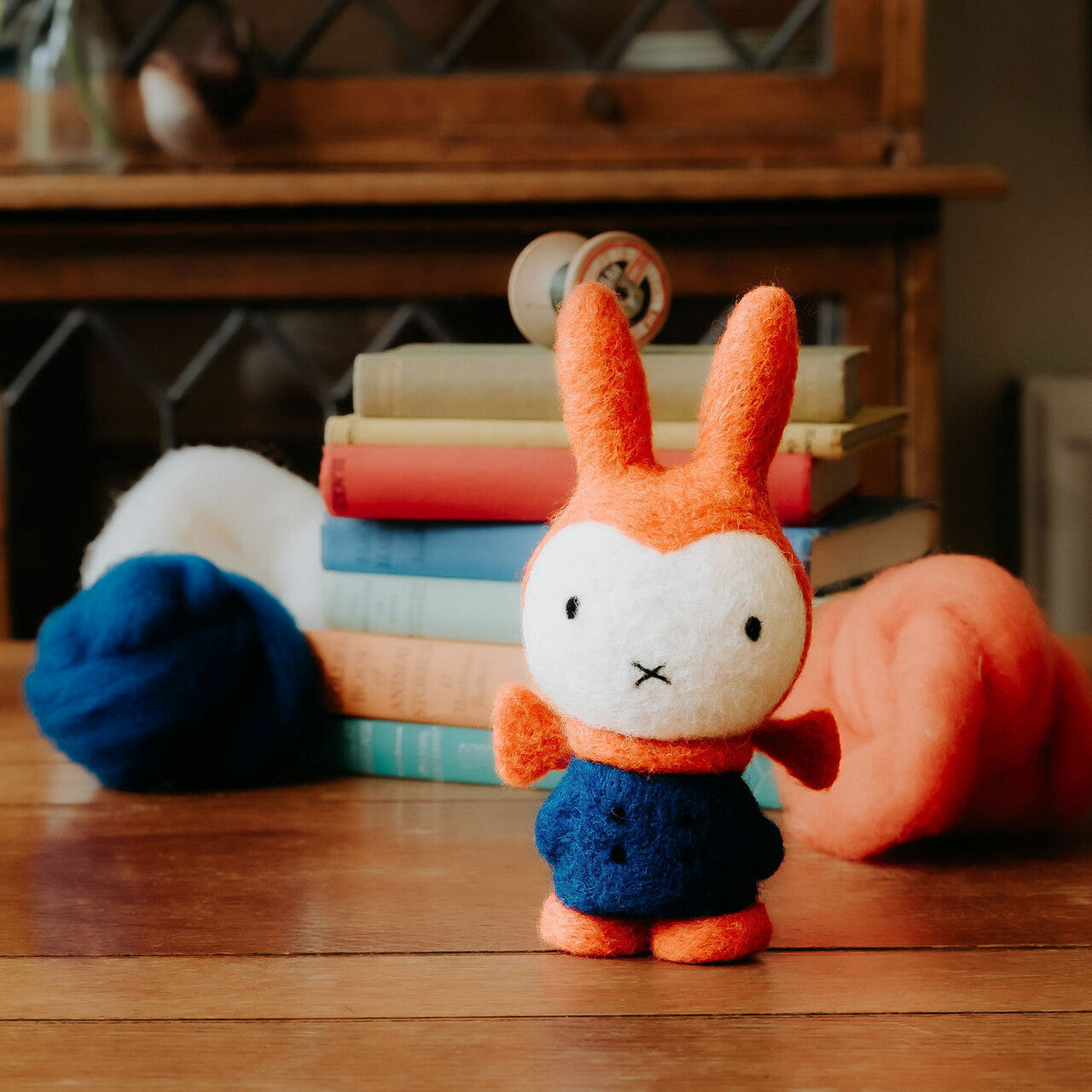 Needle Felting Kit | Miffy Ready for Winter | The Crafty Kit Company