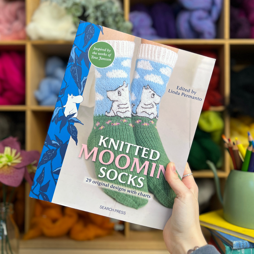 Knitted Moomin Socks Pattern Book – The Crafty Kit Company